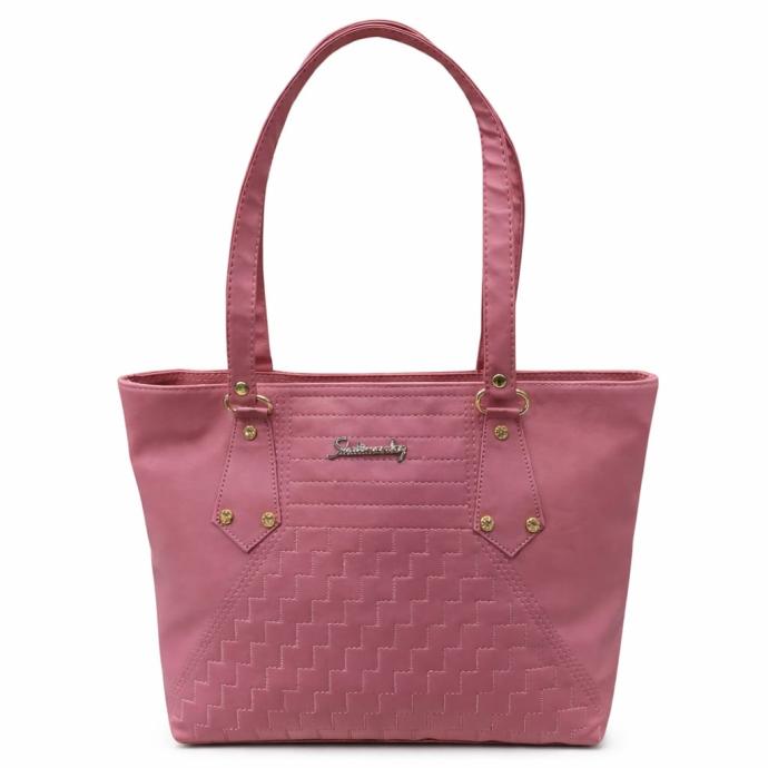 Product Details of Pink colour women handbag for everyday use pack of 1